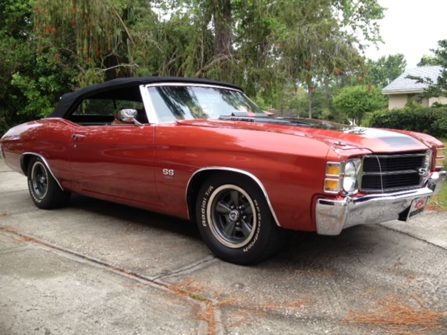 1971 Chevrolet Chevelle Convertible at Dana Mecum's 26th Original ...