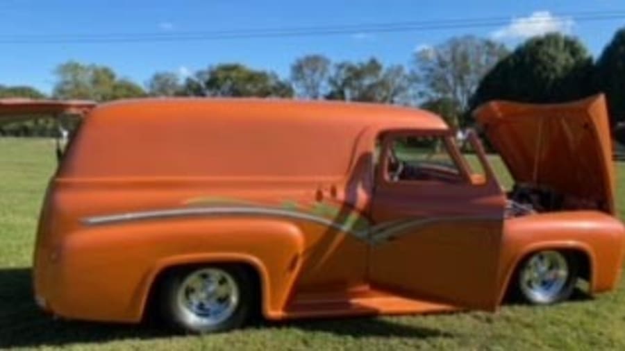 1953 Ford F100 Panel Truck at Indy 2021 as W94 - Mecum Auctions