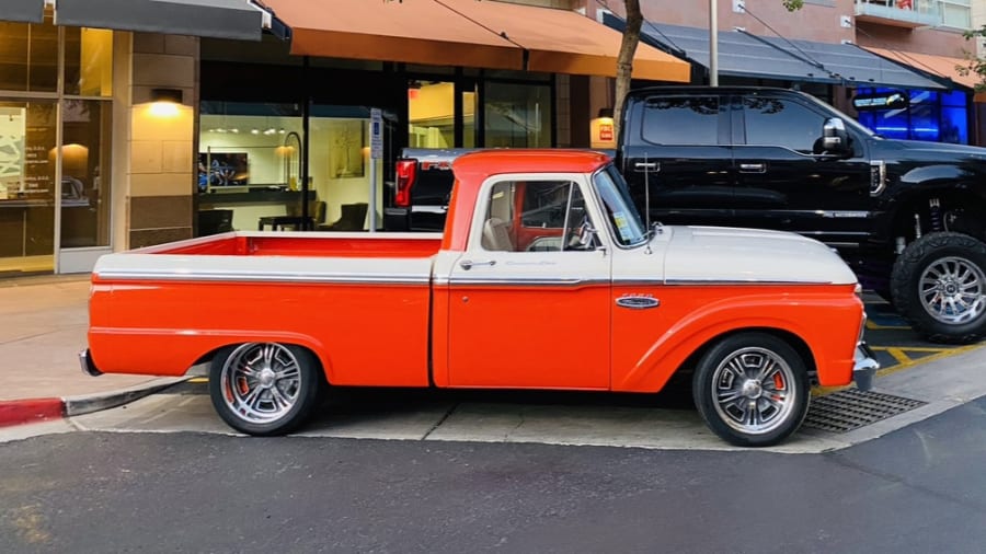 1966 Ford F100 Custom Pickup at Glendale 2023 as S109 - Mecum Auctions