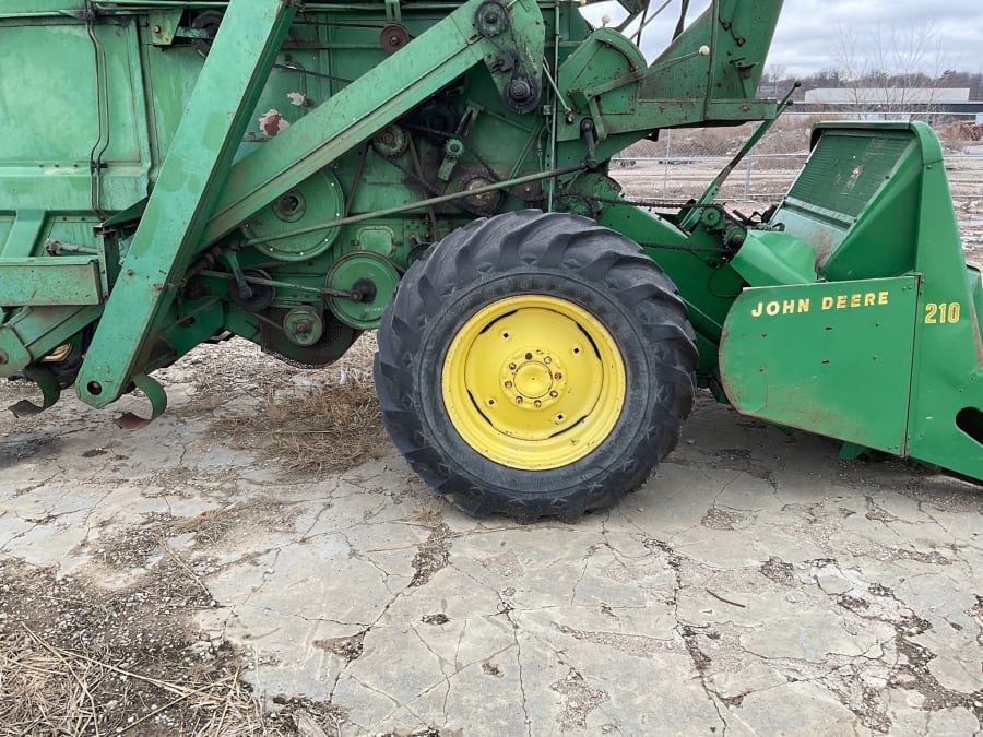 1963 John Deere 45 Combine at Gone Farmin' Spring Classic 2023 as F233 ...