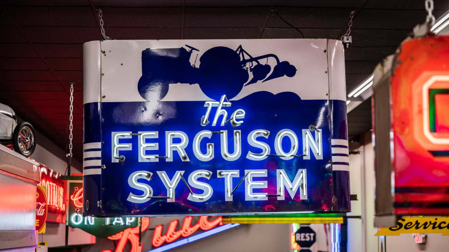 The Ferguson System Double-Sided Porcelain Bullnose Neon Sign at The ...