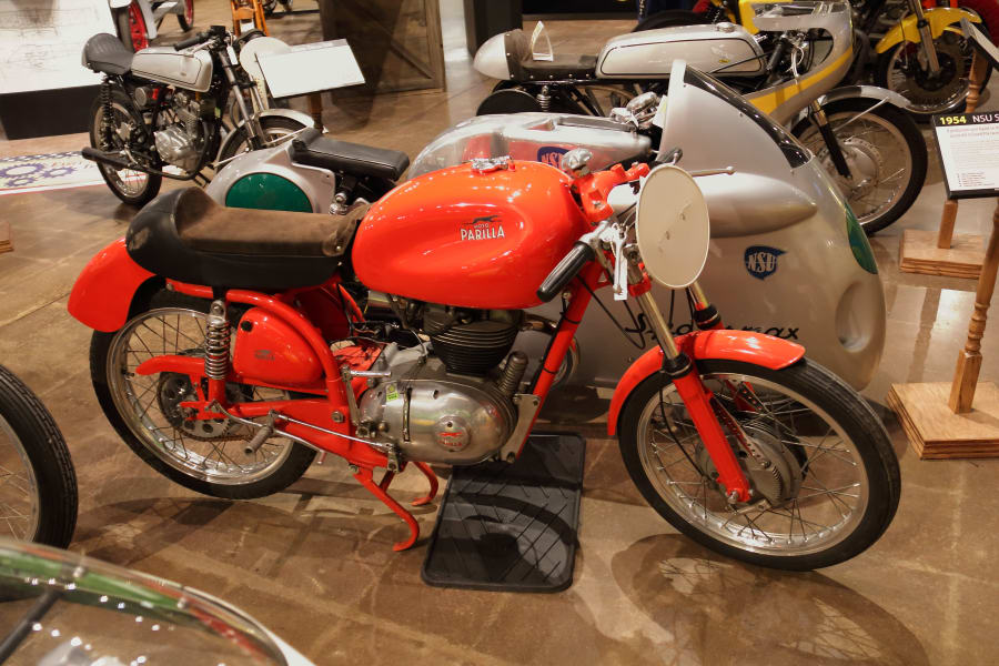 1956 Moto-Parilla Lusso Veloce Speedster at From the John Parham Estate ...