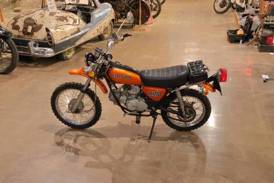 1974 Honda XL70 at From the John Parham Estate Collection 2023 as S18 ...