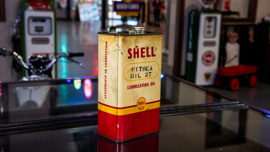 Shell Lubricating Oil Can at The World’s Largest Road Art Auction 2023 ...