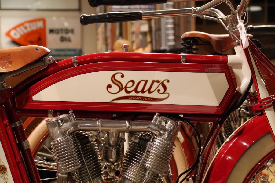 1913 Sears De Luxe Dreadnaught Twin at From the John Parham Estate Collection 2023 as S139 ...