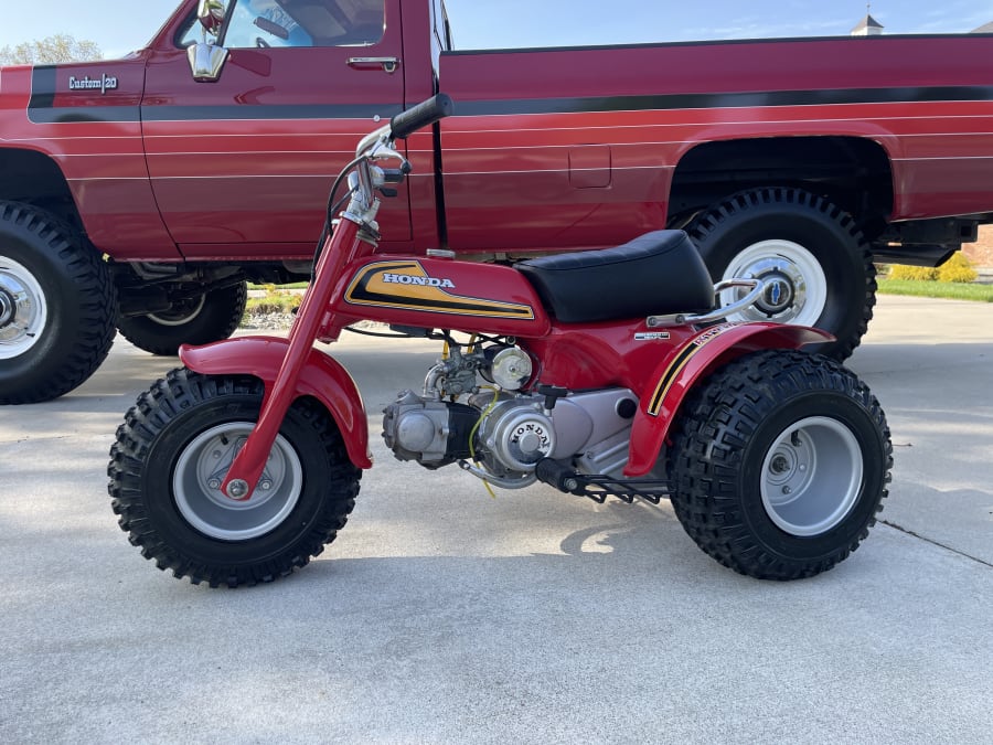 1974 Honda ATC 70 at Indy 2023 as G8 - Mecum Auctions