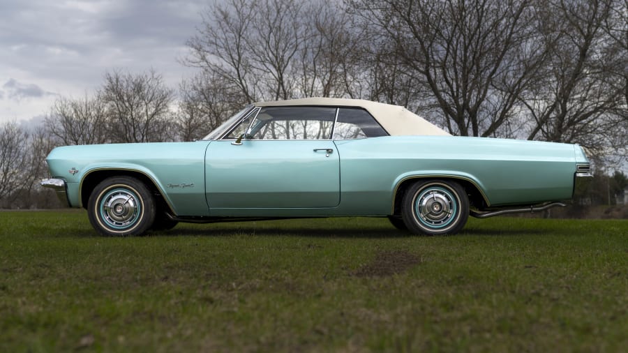 1965 Chevrolet Impala SS Convertible at Indy 2023 as W252 - Mecum Auctions