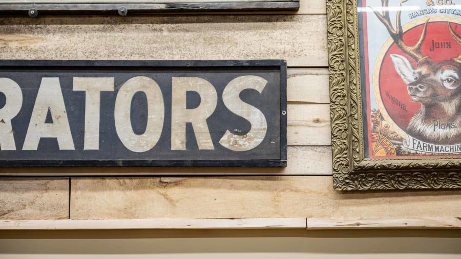 Early 1900s Sharples Tubular Cream Separators Single-Sided Smalt Sign ...