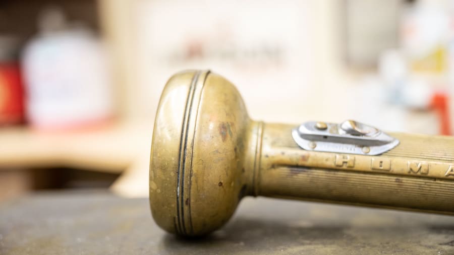 Vintage Homart Chrome Flashlight at The World’s Largest Road Art ...