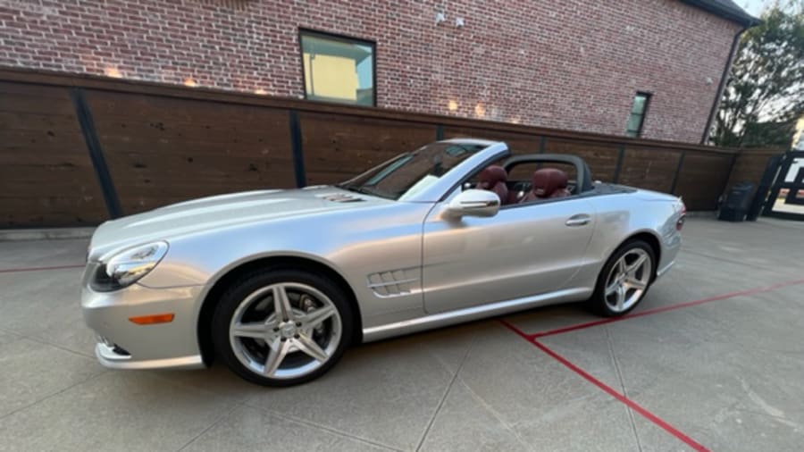 2009 Mercedes-Benz SL550 Silver Arrow Convertible at Tulsa 2023 as S59 ...