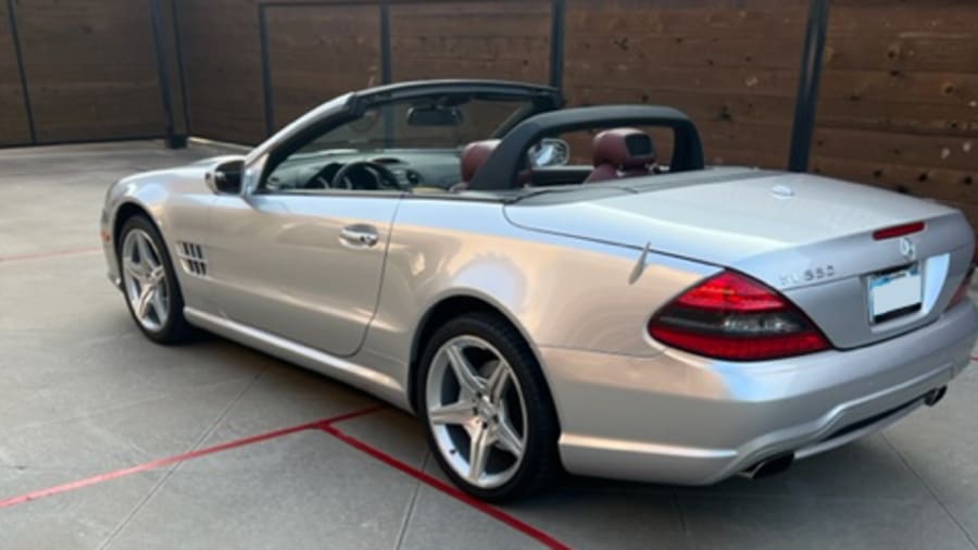 2009 Mercedes-Benz SL550 Silver Arrow Convertible at Tulsa 2023 as S59 ...