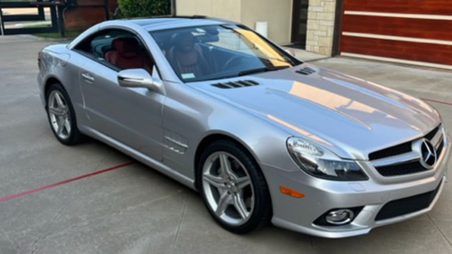 2009 Mercedes-Benz SL550 Silver Arrow Convertible at Tulsa 2023 as S59 ...