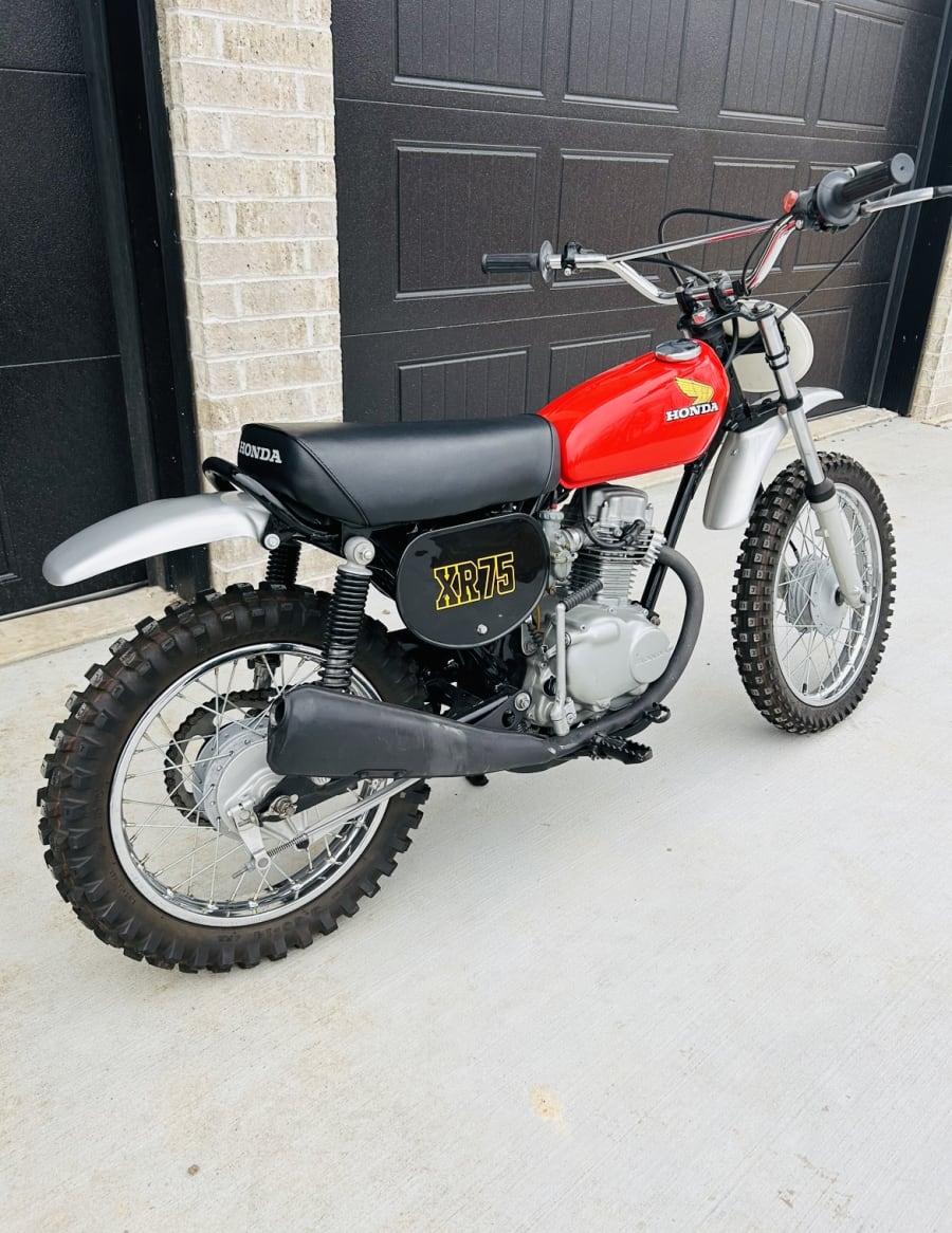 1975 Honda XR75 at Tulsa 2023 as S4 - Mecum Auctions