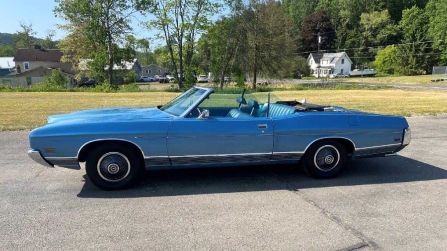 1972 Ford LTD Convertible at Harrisburg 2023 as F108 - Mecum Auctions