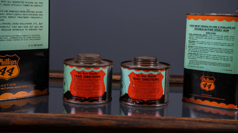 Phillips 44 Insect Killer Cans at The World’s Largest Road Art Auction ...