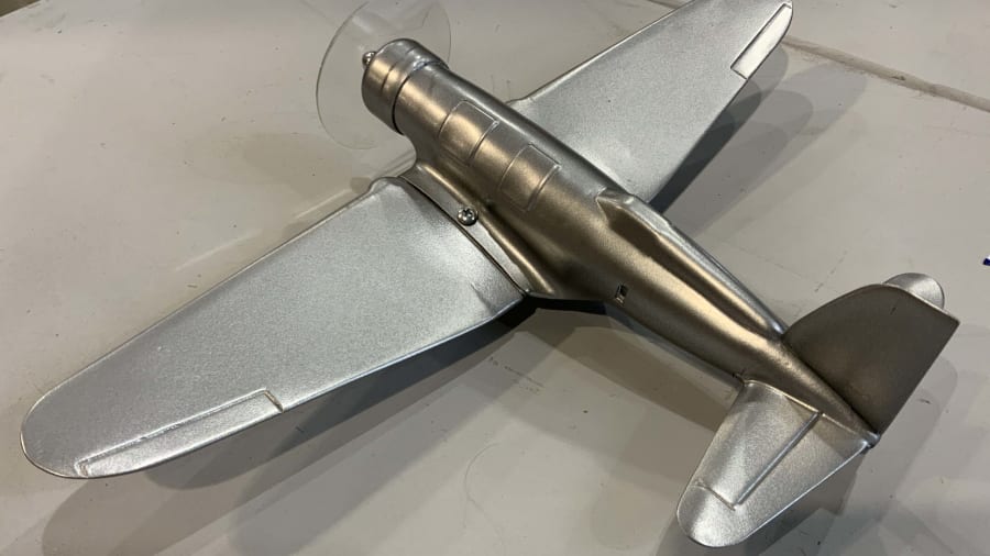 Hughes H1 Racer Scale Model Plane at The World’s Largest Road Art ...