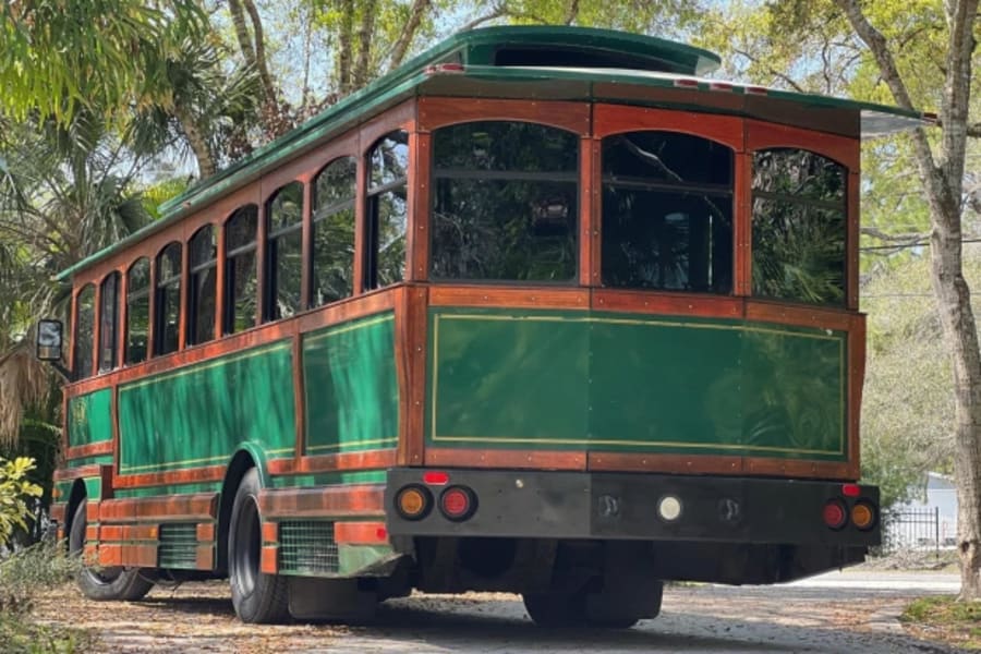 2000 Chance Coach Trolley at Kissimmee Summer Special 2023 as T150 ...