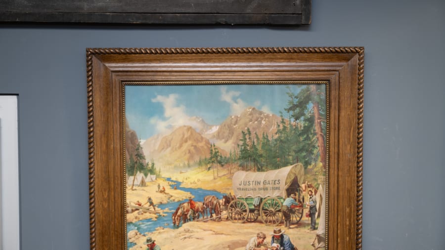 Justin Gates Framed Lithograph at The World’s Largest Road Art Auction ...