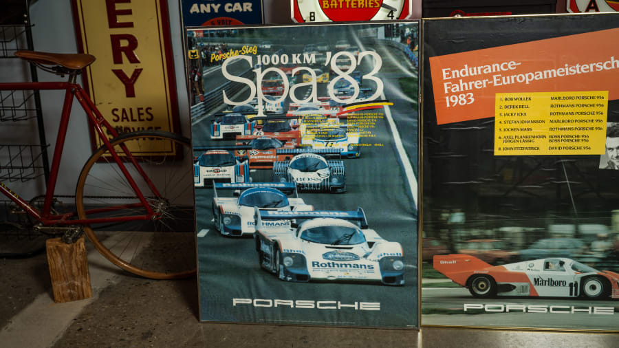 1980s Porsche Framed German Racing Posters at The World’s Largest Road ...