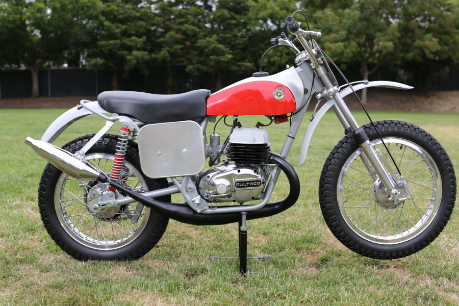 1973 Bultaco Astro Flat Track at Monterey 2023 as T17 - Mecum Auctions