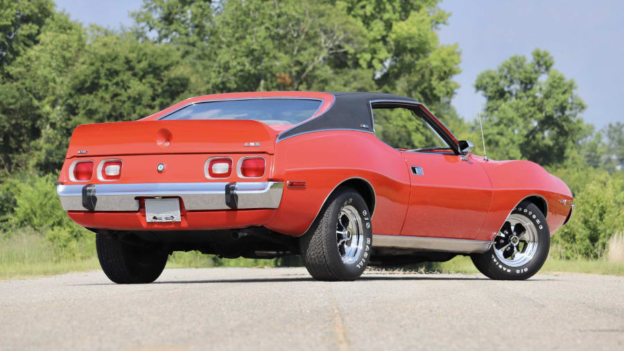 1974 AMC AMX at Harrisburg 2023 as T117 - Mecum Auctions