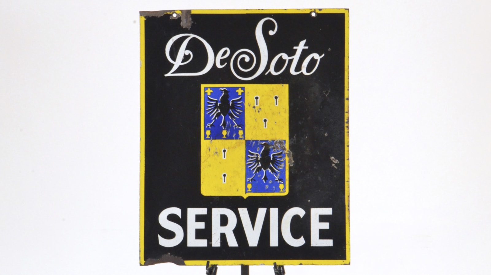 Desoto Service Sign DSP 18x22 at Kissimmee 2015 as Z834 - Mecum Auctions