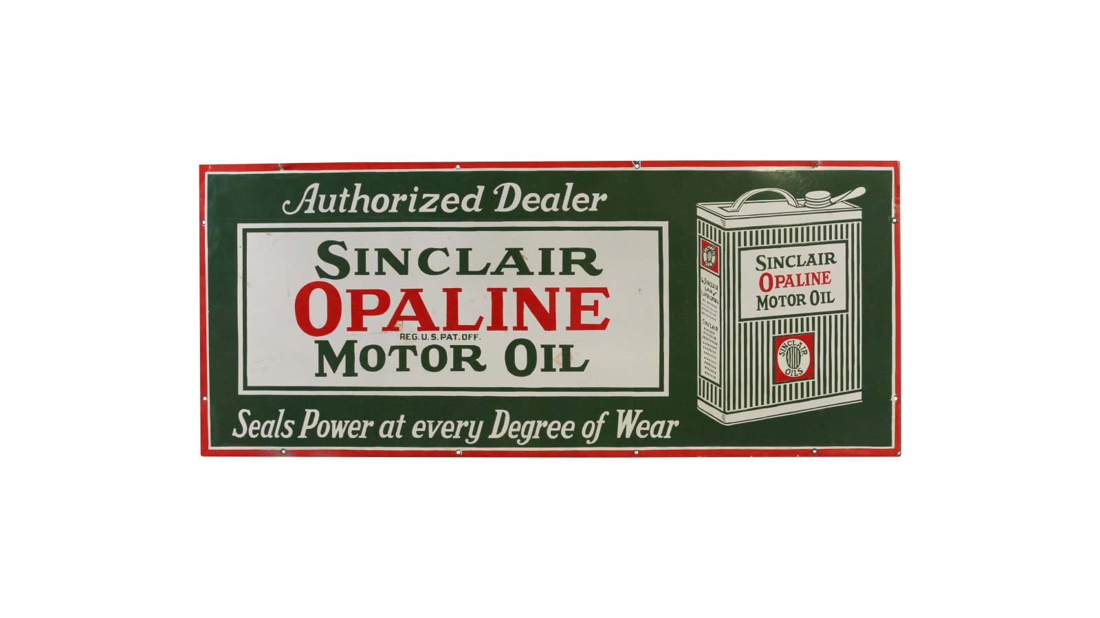 Sinclair Motor Oil SSP 48x20 at Kissimmee Road Art 2019 as P96 - Mecum ...