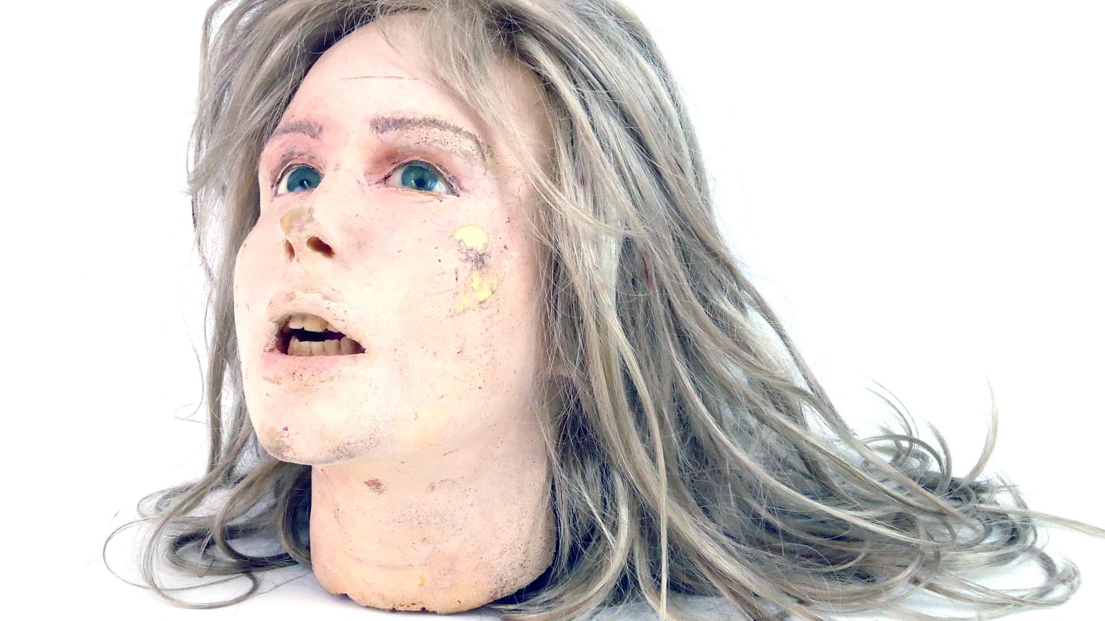 Cabin In The Woods Jules Fake Head Hero at Santa Monica 2013 as S291 ...