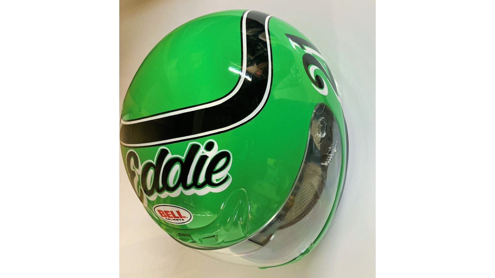 Curing Kids Cancer Custom Painted Helmet by Cliff Anderson at Las Vegas ...