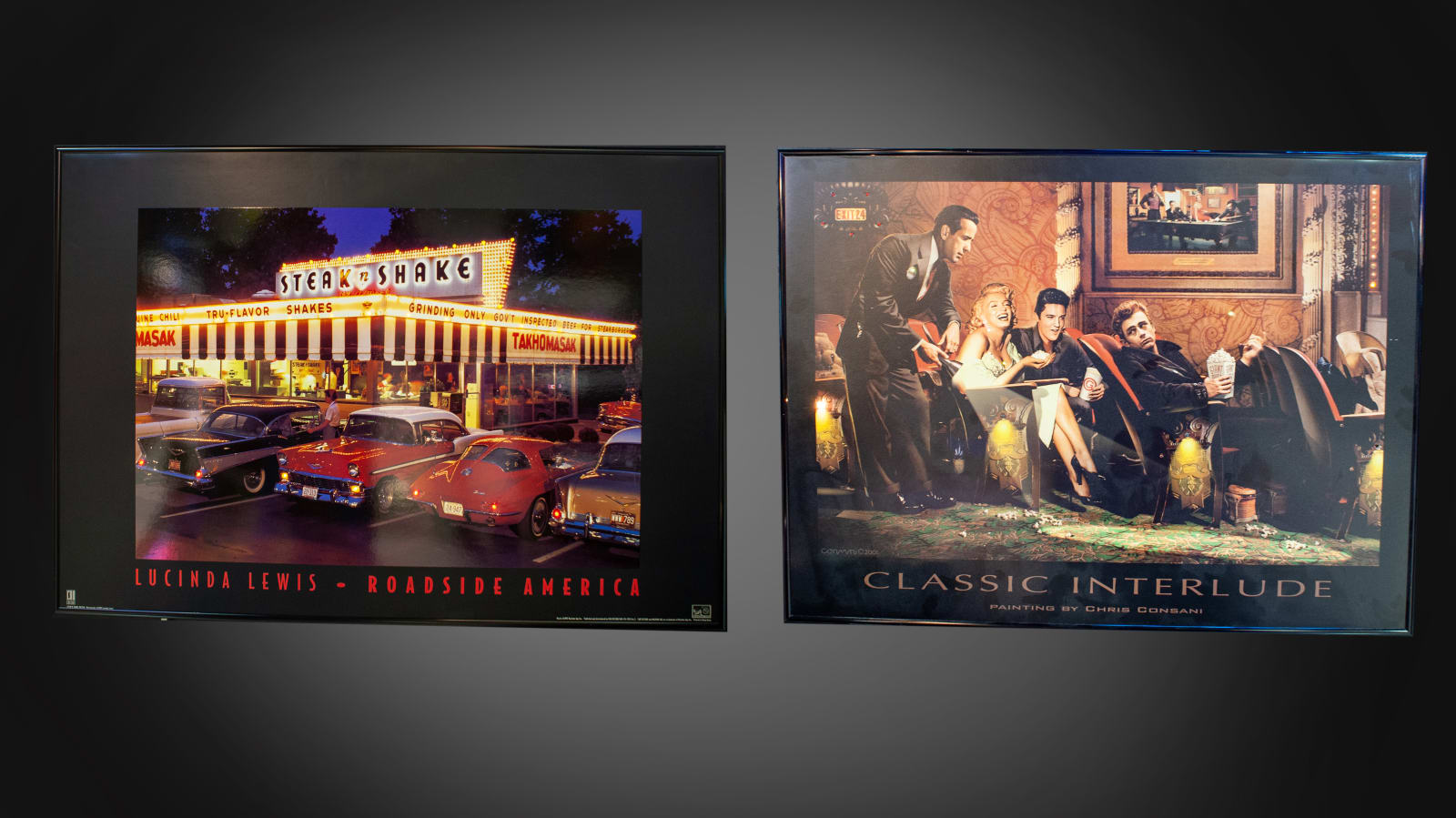 Chris Consani And Lucinda Lewis Framed Led Prints - Lot Of 2 at The ...