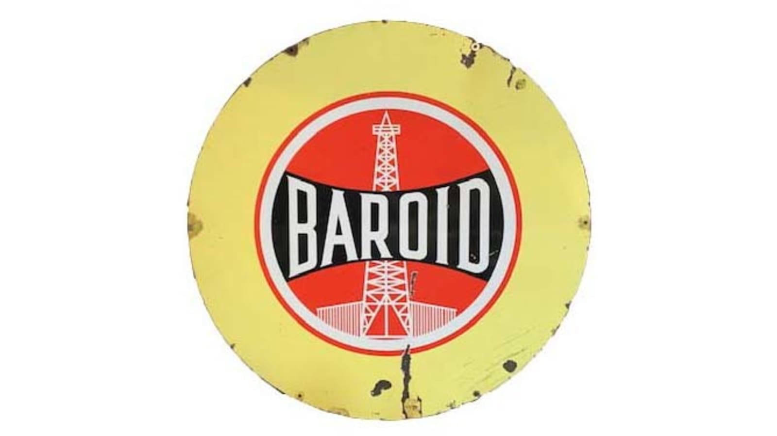 Baroid Double-Sided Porcelain 42-in at Glendale 2020 as Z427.1 - Mecum ...