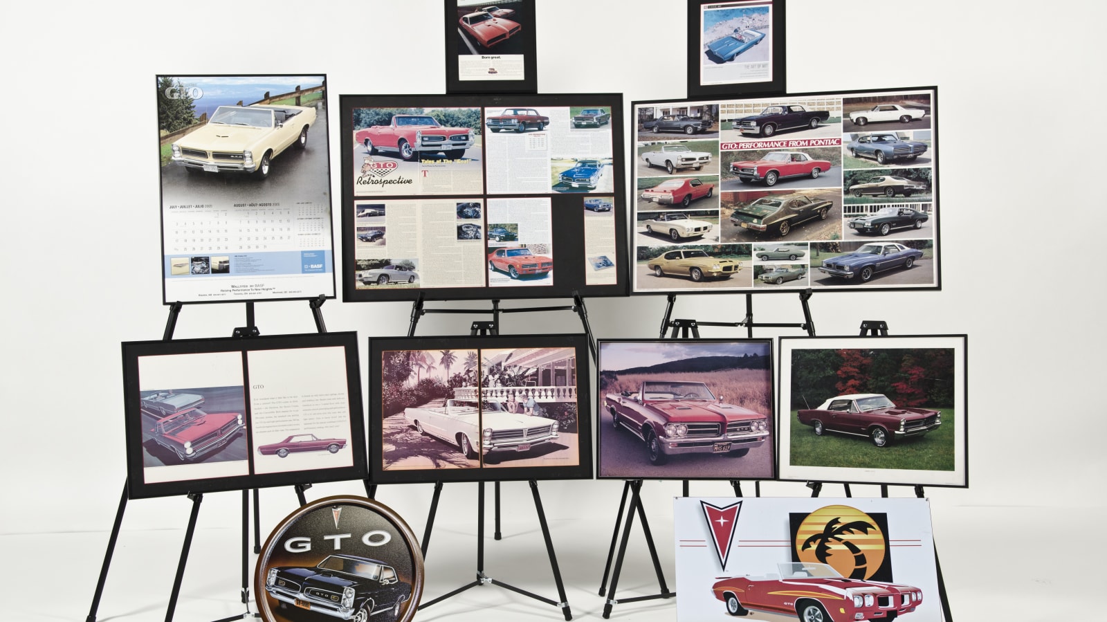 Gto Framed Poster Display And Signs At Fran And Ron Greens Verde