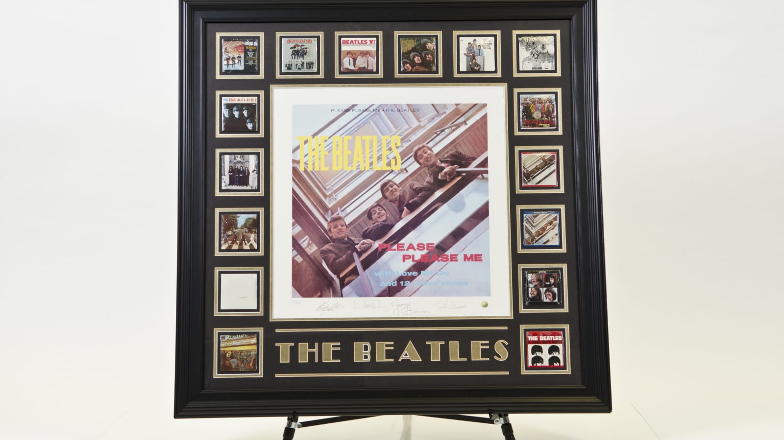 Beatles Framed Album Display at Fran and Ron Green's Verde Classics ...