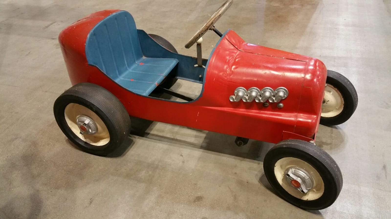 Bing Hampton Race Car Pedal Car Unrestored at Chicago 2015 as J94 ...
