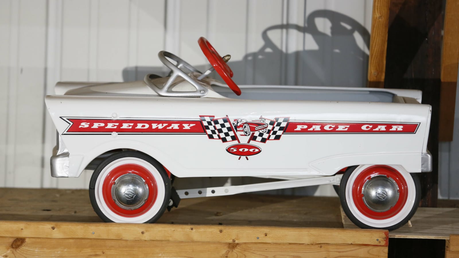 Speedway Pace Car Pedal Car at Elmer's Auto & Toy Museum Collection ...