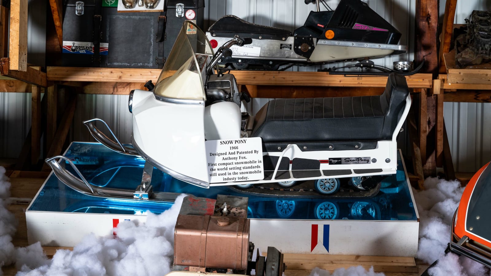 Snow Pony Colt Snowmobile at Elmer's Auto & Toy Museum Collection 2022 ...