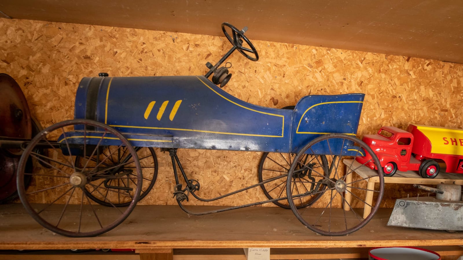Blue Streak Pedal Car at Elmer's Auto & Toy Museum Collection 2022 as ...