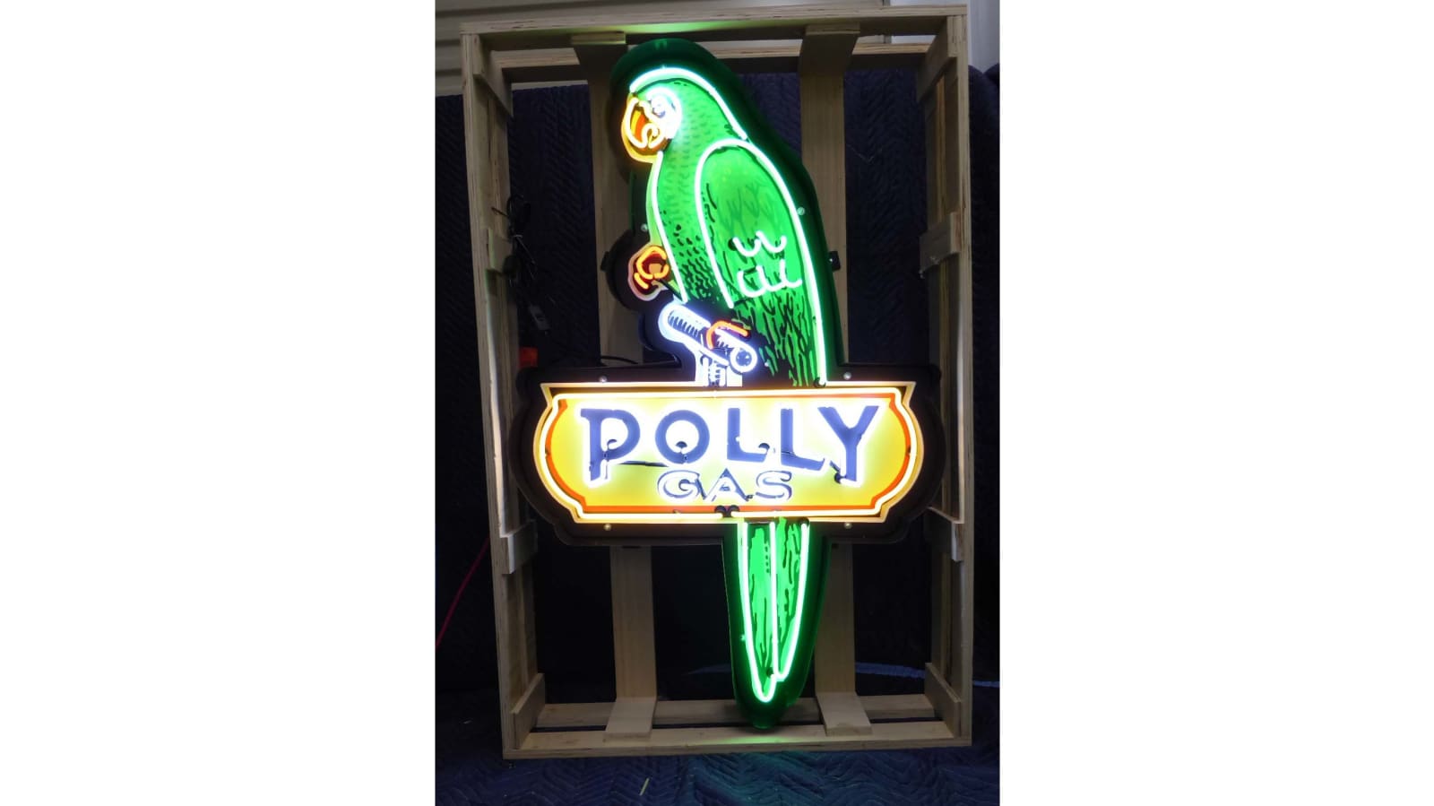 Polly Gas Neon Sign at Orlando Summer Special 2021 as Z174 - Mecum Auctions
