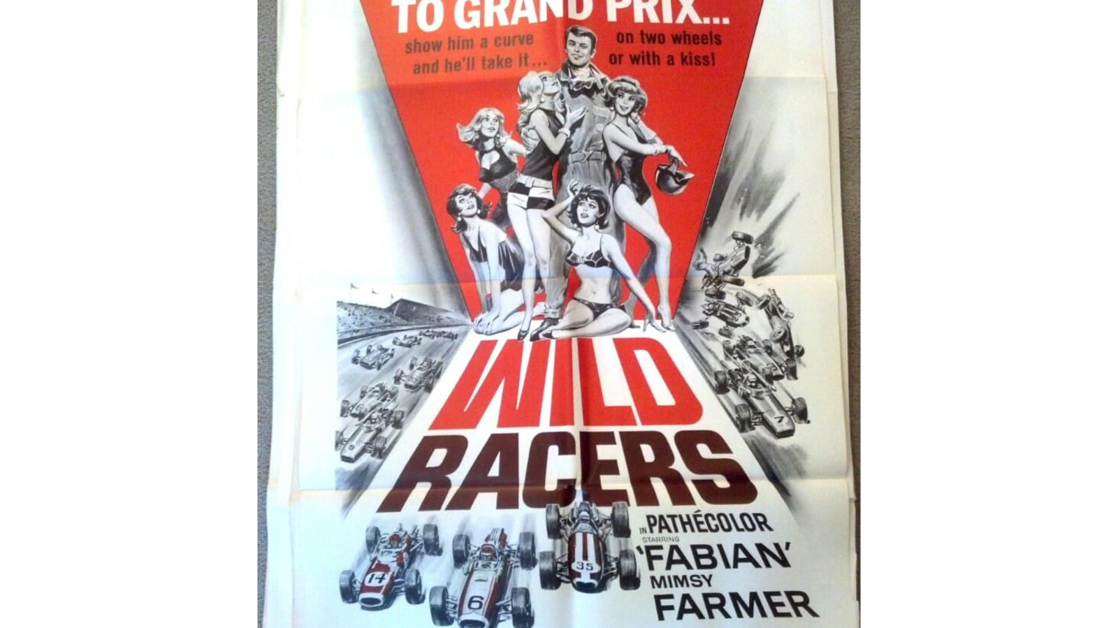 Wild Racers Movie Poster 27x41 at Kissimmee 2014 as Z913 - Mecum Auctions