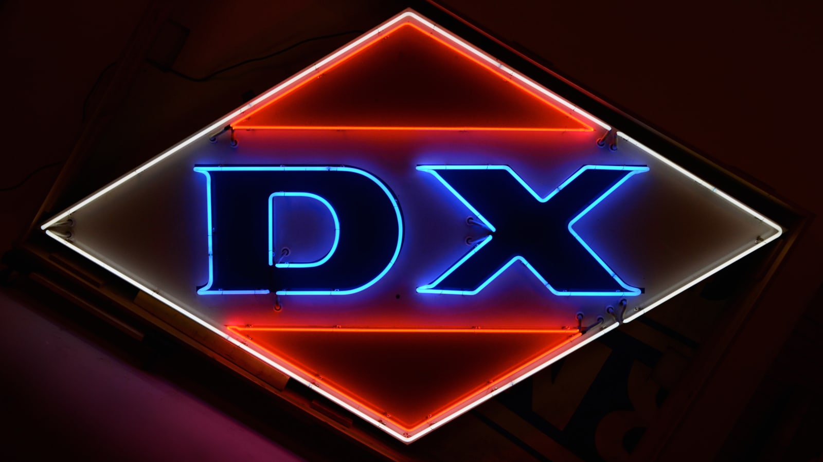 DX Gasoline Neon Sign SSPN 118x70x14 at Kissimmee 2016 as M208 - Mecum ...