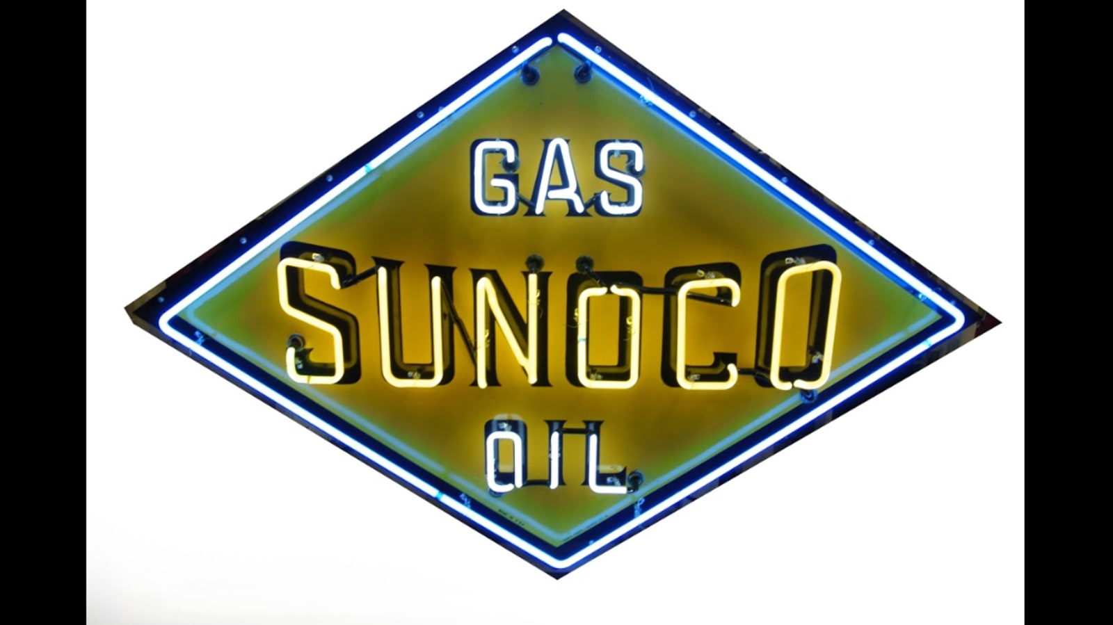 SUNOCO Gas And Oil Neon Sign SSPN 70x48 at Kissimmee 2017 as M292 ...