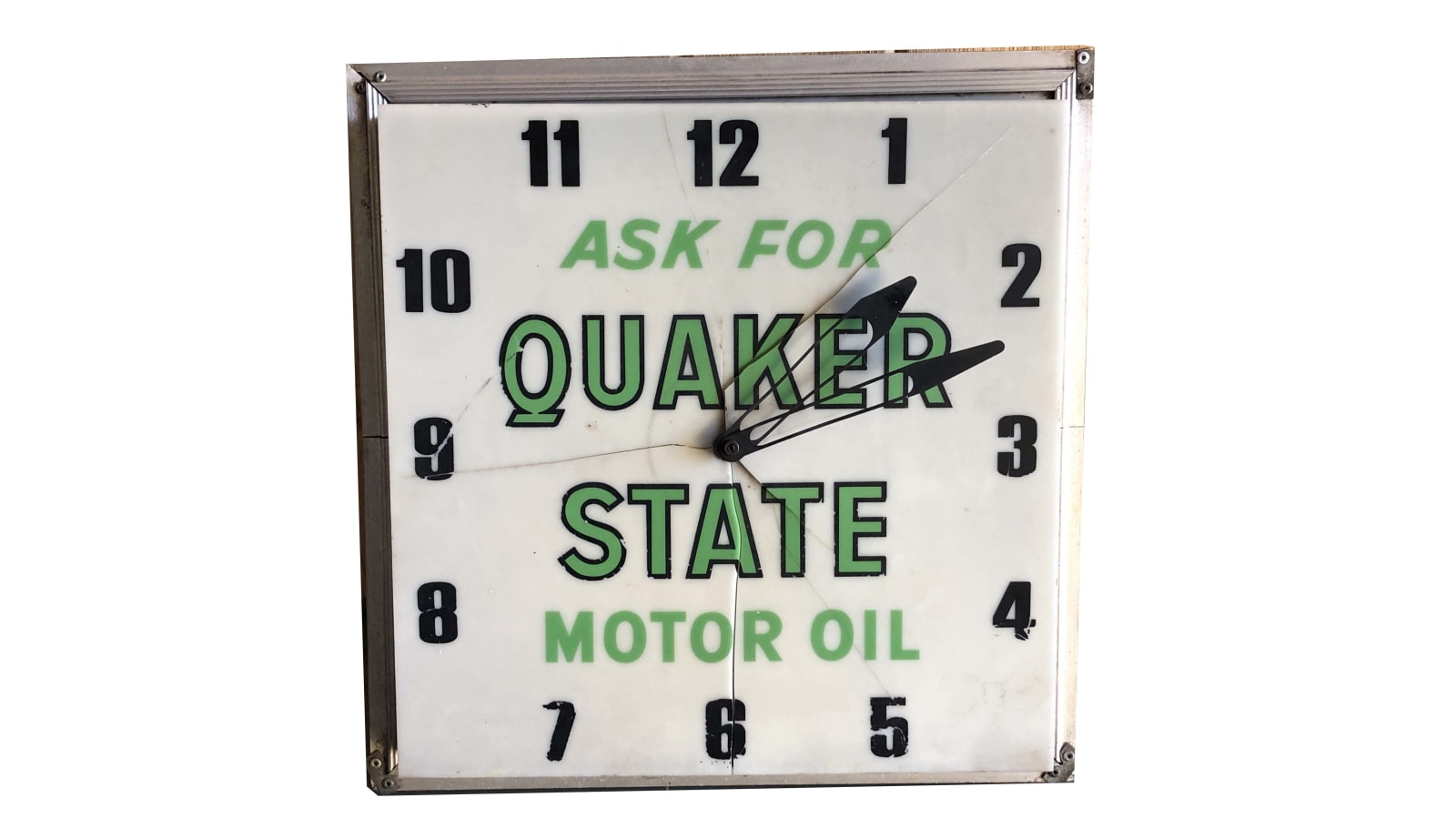 Quaker State Single-Sided Clock at Kissimmee 2022 as M391 - Mecum Auctions