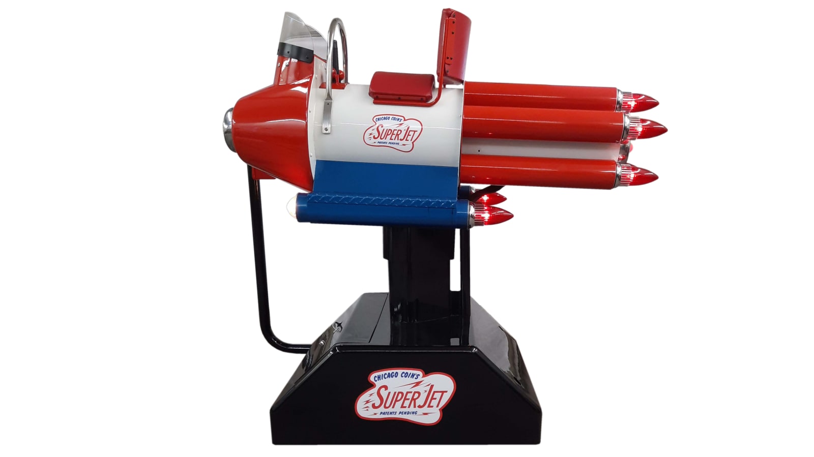 1955 Super Jet Rocket Coin-Operated Kiddie Ride at Kissimmee 2022 as ...