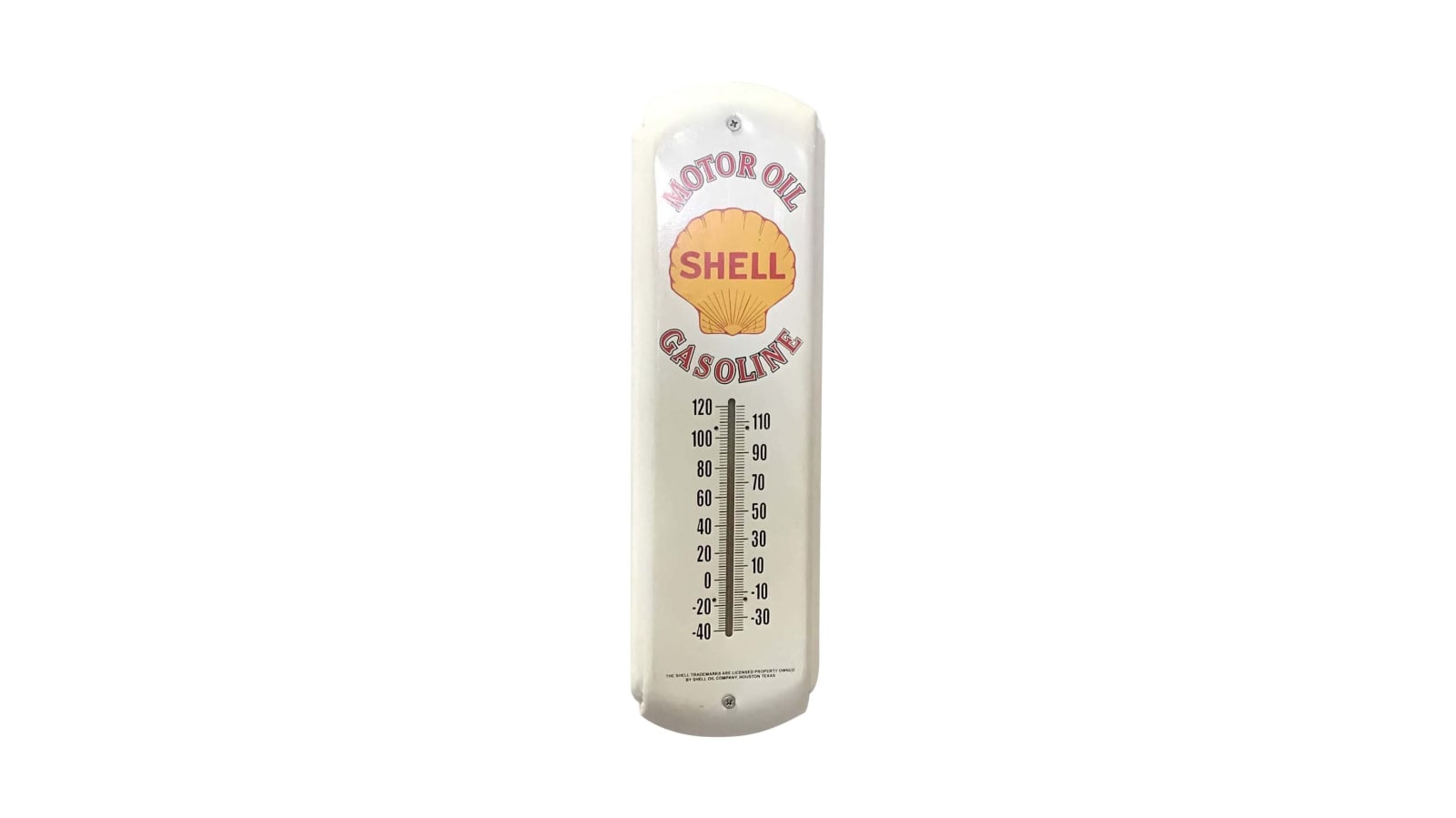 Shell SST Thermometer 5x1x17 at Kissimmee Road Art 2019 as B132 - Mecum ...