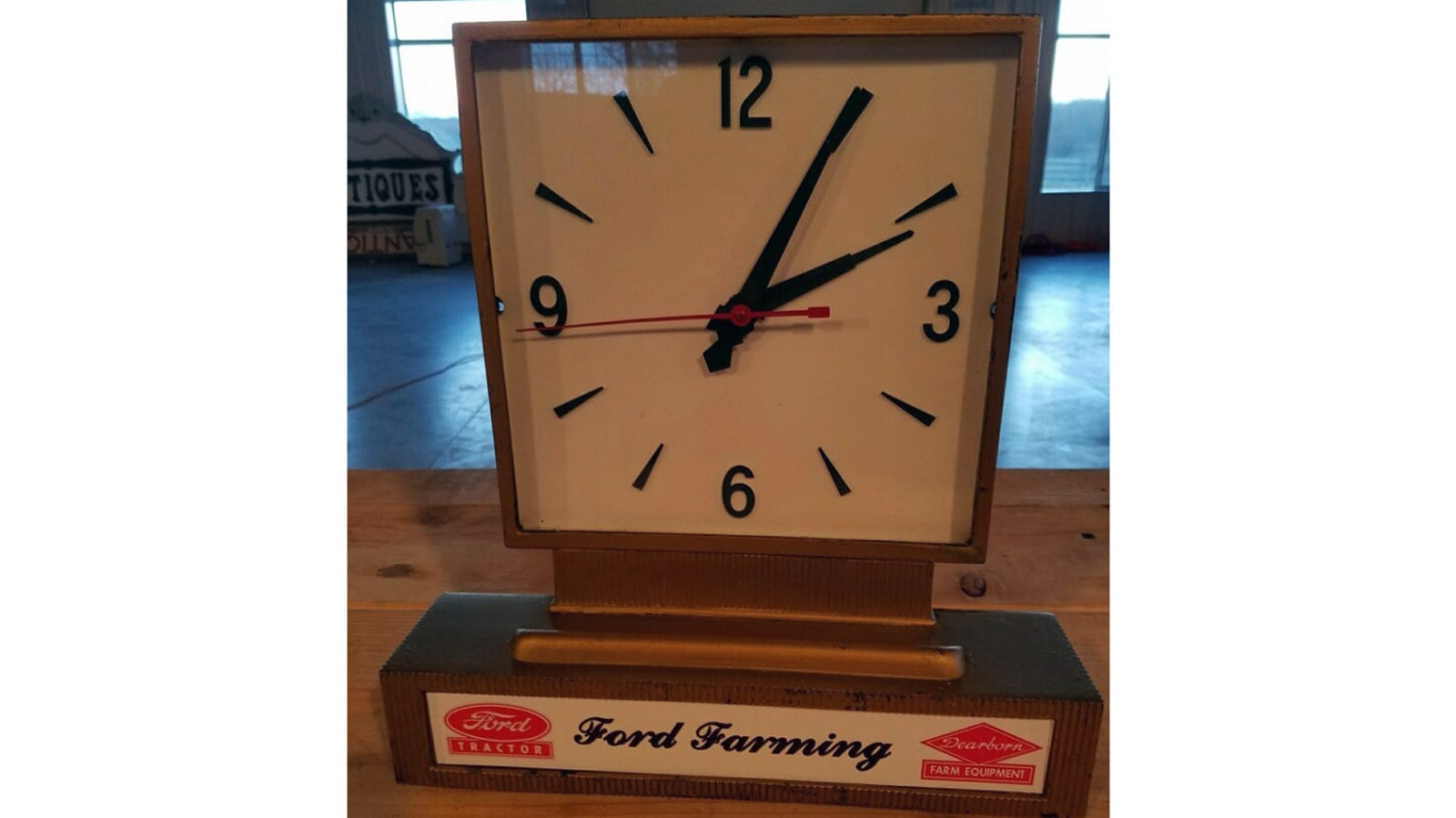Ford Farming Clock Reproduction at Gone Farmin' Spring Classic 2017 as ...