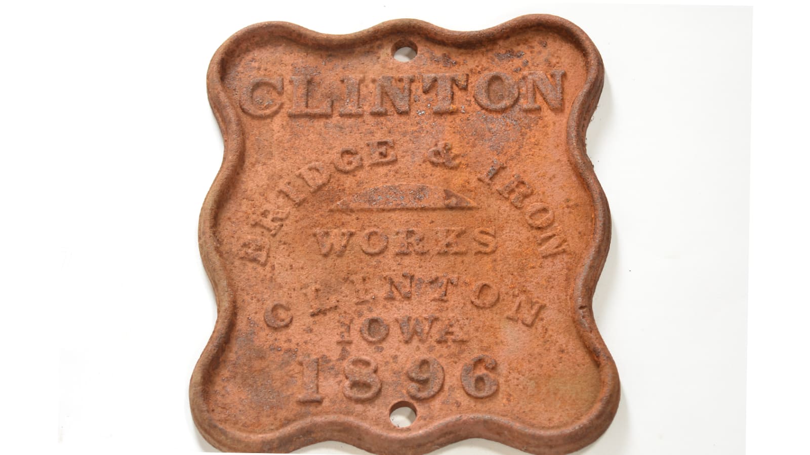 Bridge Plate 1896 Clinton Iowa 12x14 at Gone Farmin' Spring Classic ...