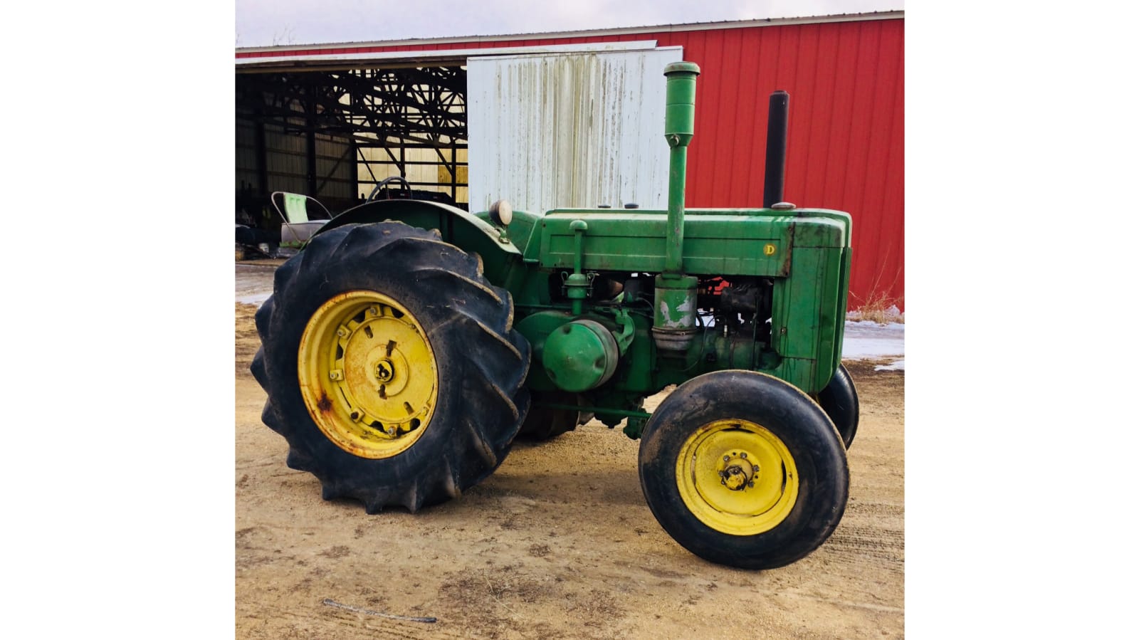 1950 John Deere D Rice Tractor at Gone Farmin' Spring Classic 2018 as ...