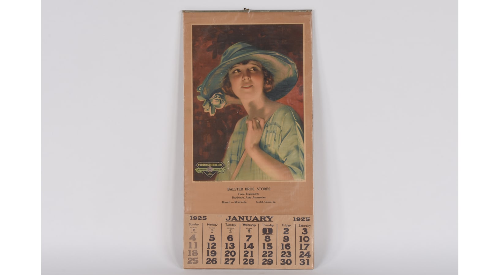McCormick-Deering 1925 Calendar 12 X 24 at Gone Farmin' Spring Classic ...