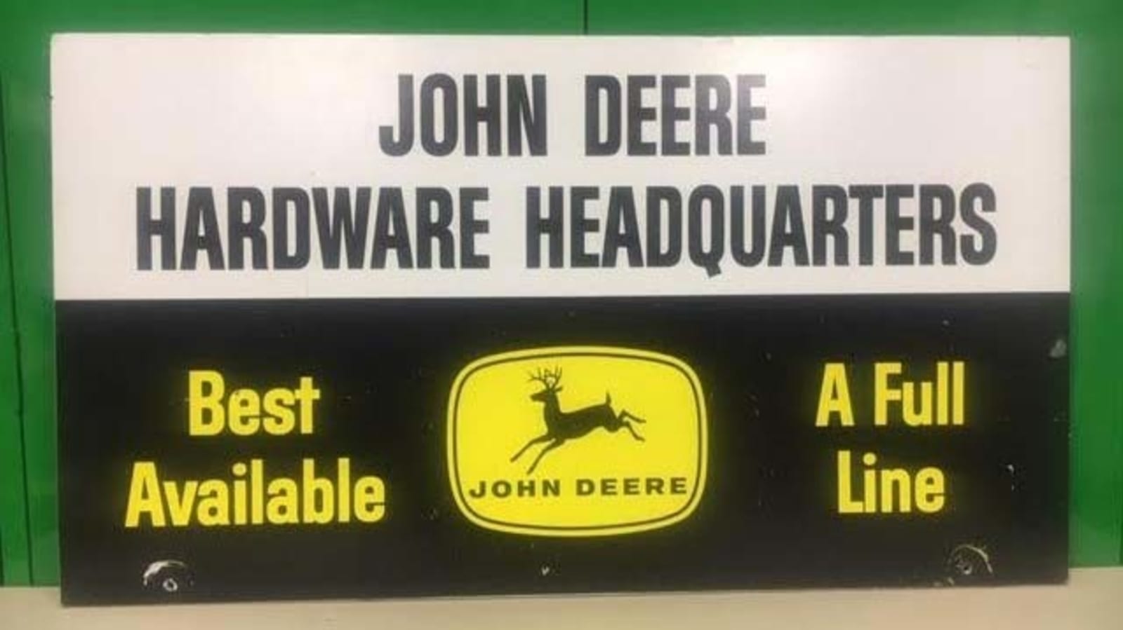 John Deere Hardware Headquarters, Ds Masonite 38x24 at Davenport 2019 ...