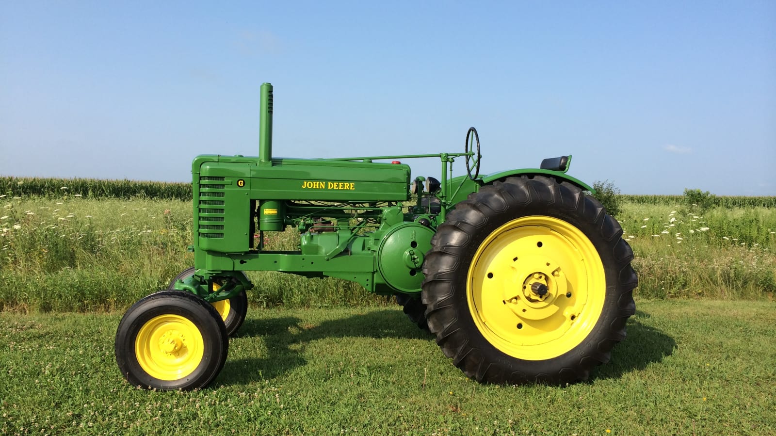 1951 John Deere G at Gone Farmin' Walworth 2014 as F20 - Mecum Auctions